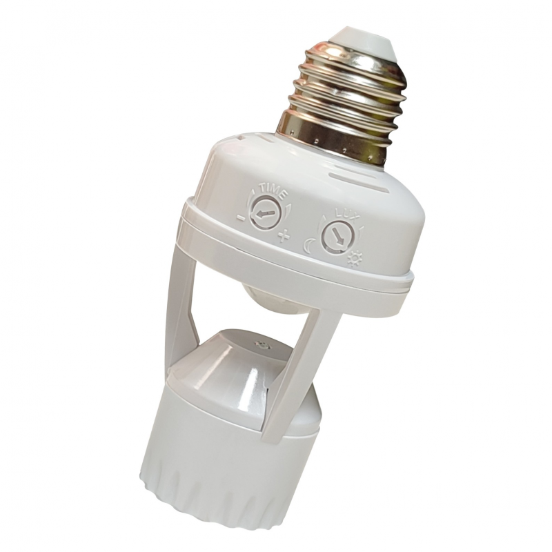 E27 Lampholder with Motion Detector and Twilight Sensor | LED ATOMANT