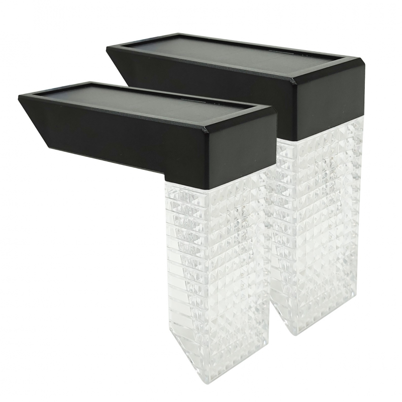 Luz solar LED para escadas IP55. Luz branca+RGB. | LED ATOMANT