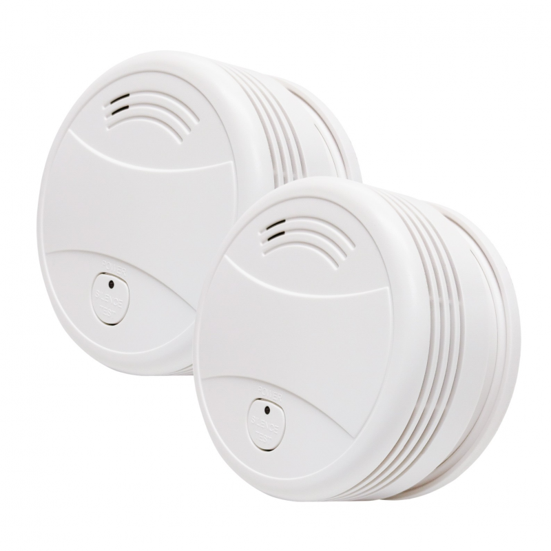 Wi-Fi Smoke Detector with photoelectric sensor | LED ATOMANT