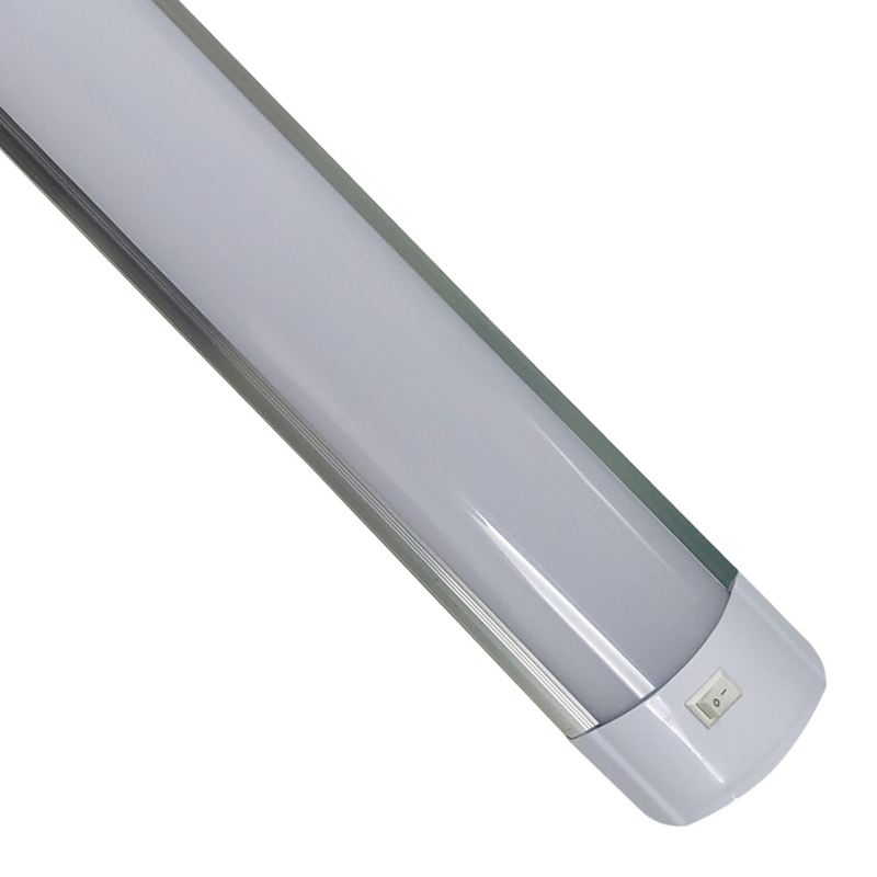 Plafoniera LED Lineare da Soffitto con interruttore 120cm | LED ATOMANT