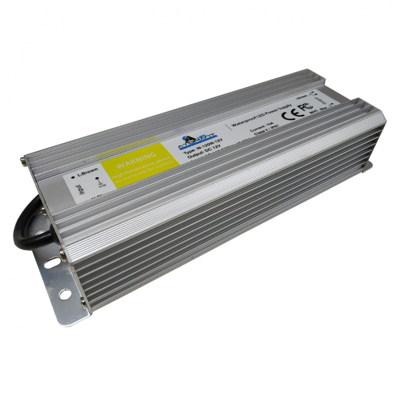 Transformer 120W 12V 10A IP67 Waterproof | LED ATOMANT