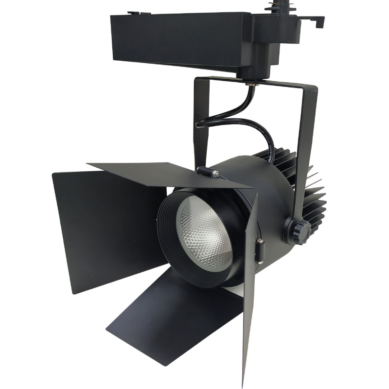 Track Light LED Monophase 30W 2980LM 4500K Track Light Cinema | LED ATOMANT