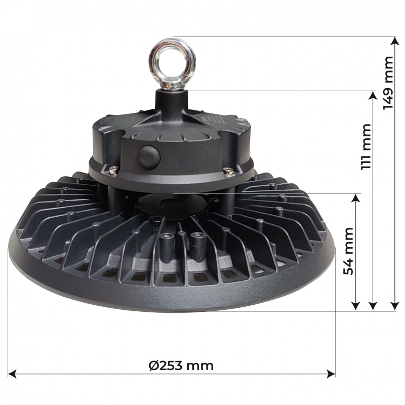 UFO LED Bell 150W 5000K 27000LM | LED ATOMANT