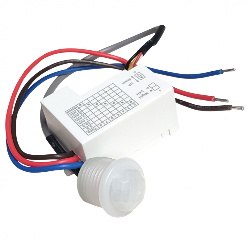 Recessed 360º Mini PIR Motion Detector | LED ATOMANT