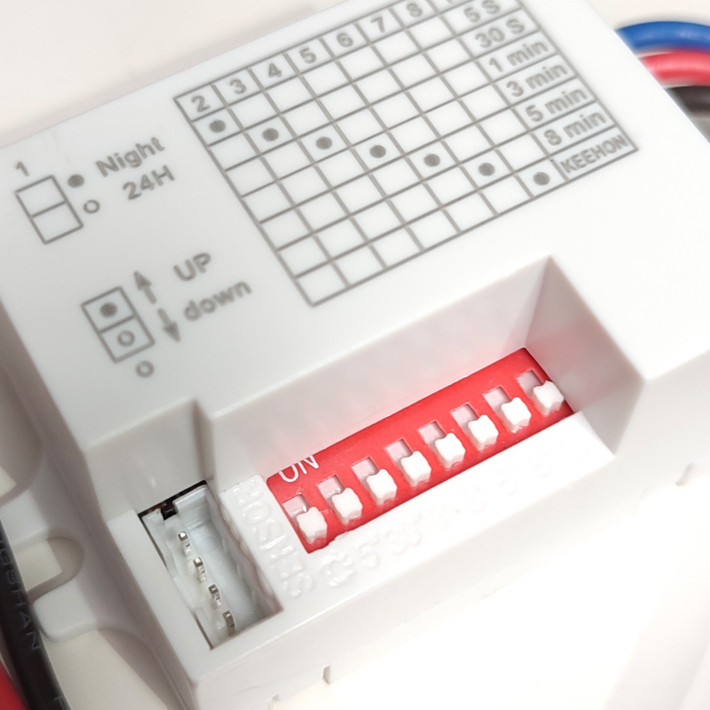 Recessed 360º Mini PIR Motion Detector | LED ATOMANT